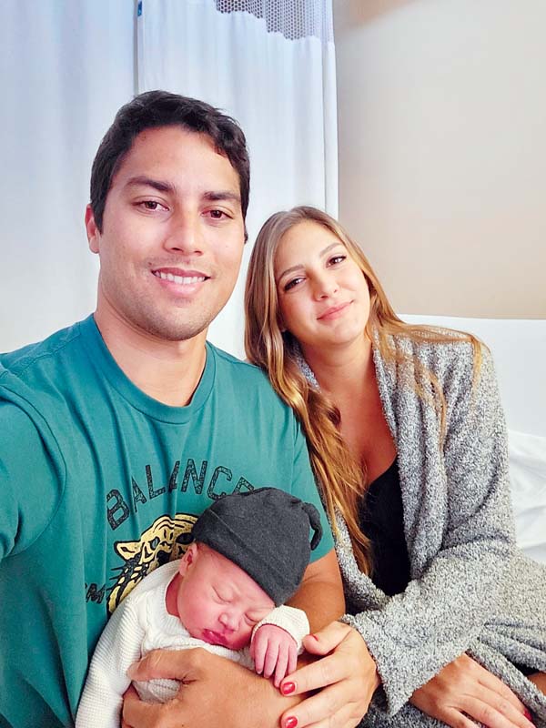 Newborn to first-time parents is hospital’s first baby of 2023 | News ...